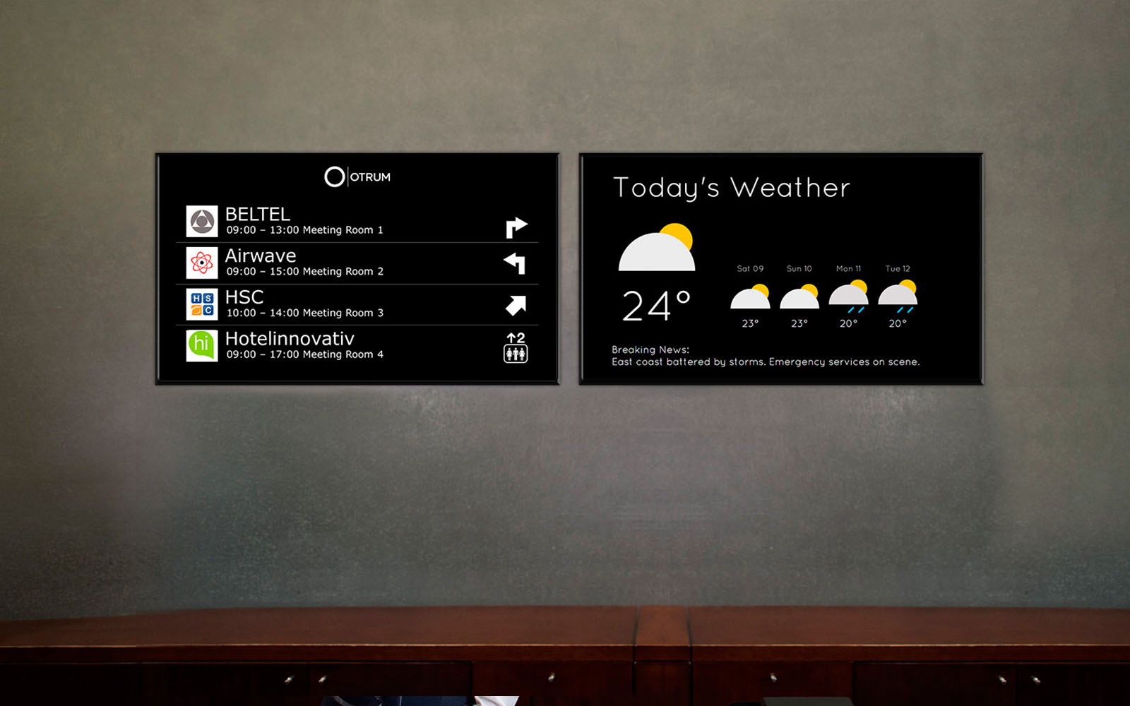 Smart Digital Signage Systems | HSC Systems LTD